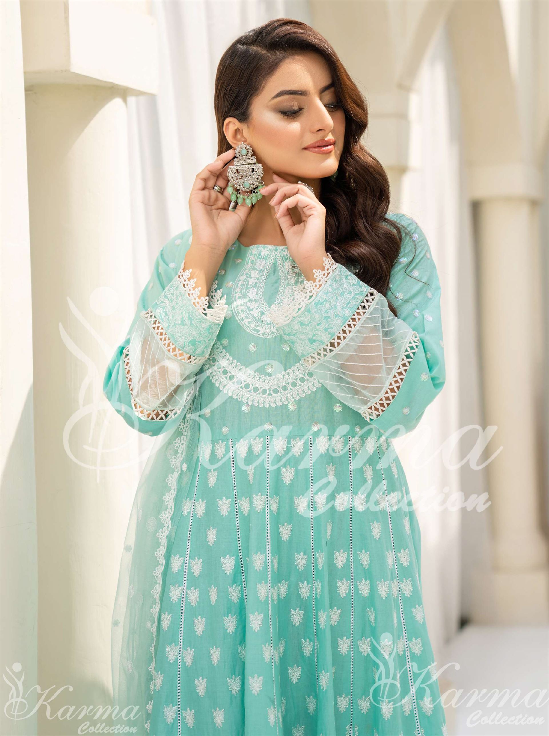 Festive Summer | KCS-1303 FEROZI - Karma Collection – Sherry's wardrobe