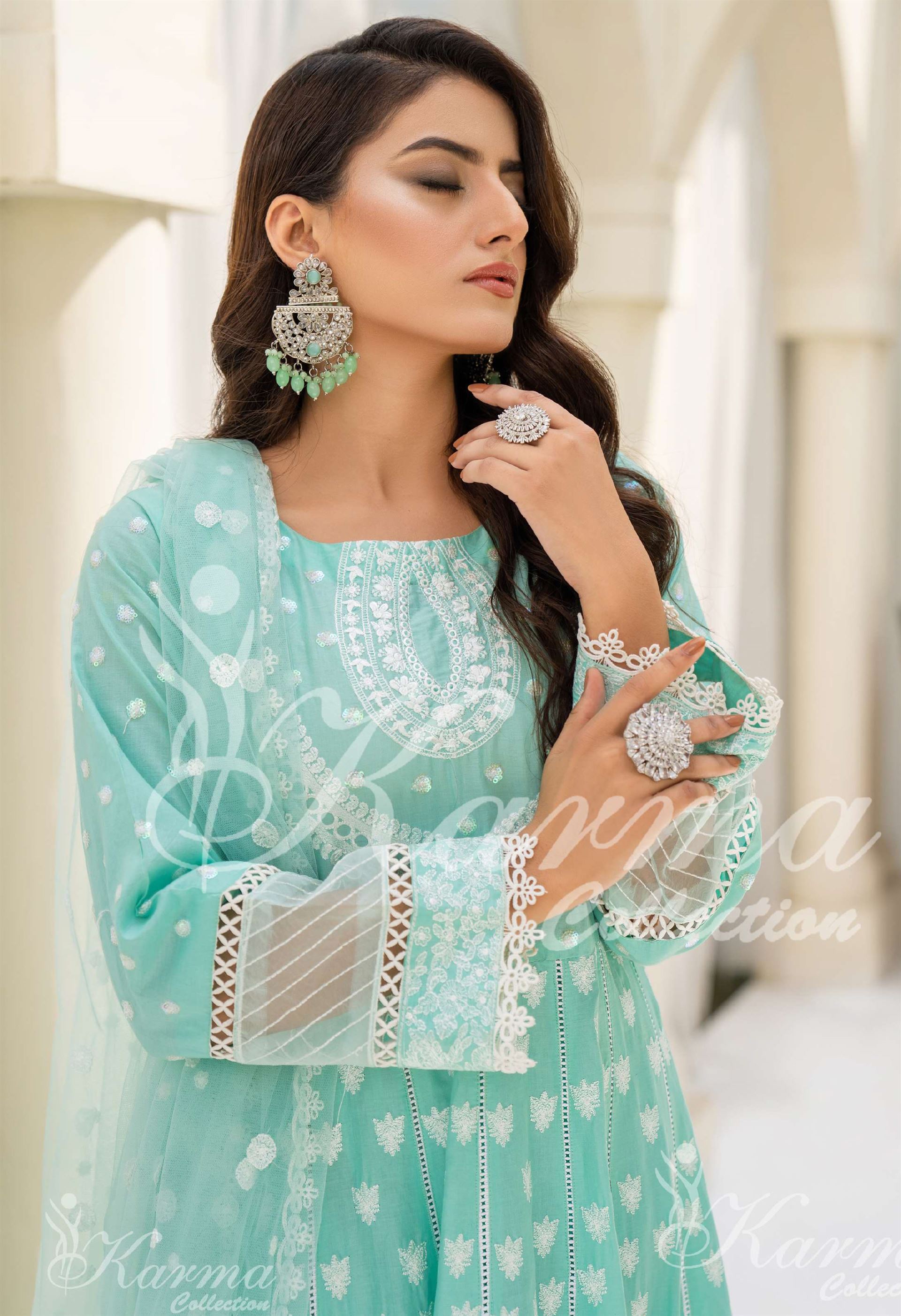 Festive Summer | KCS-1303 FEROZI - Karma Collection – Sherry's wardrobe