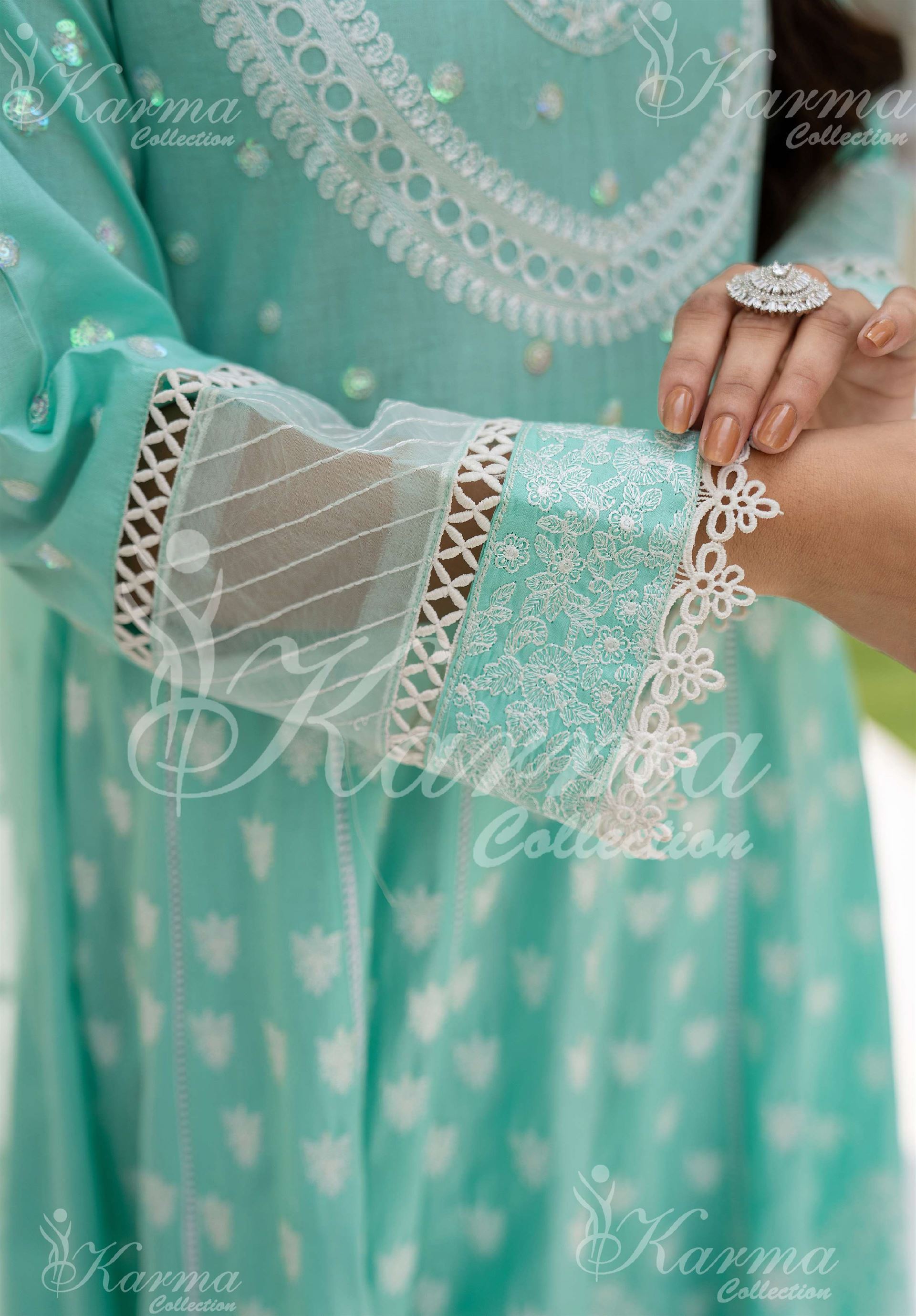 Festive Summer | KCS-1303 FEROZI - Karma Collection – Sherry's wardrobe